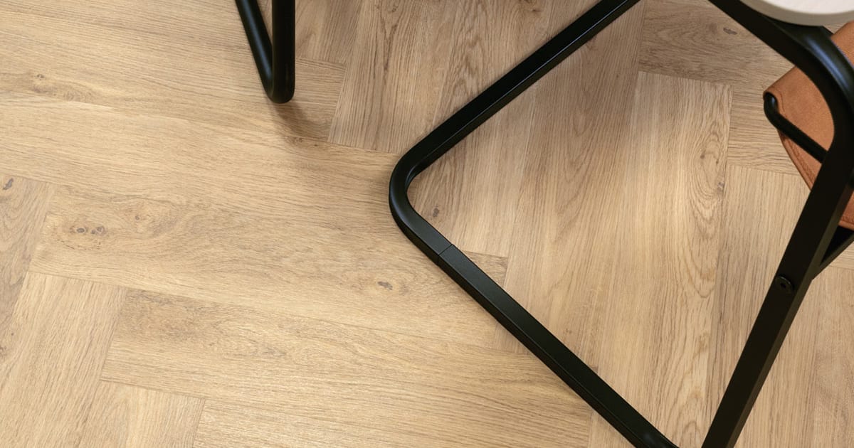 Meadow Oak in Parquet: LVT Flooring from the Amtico First Collection